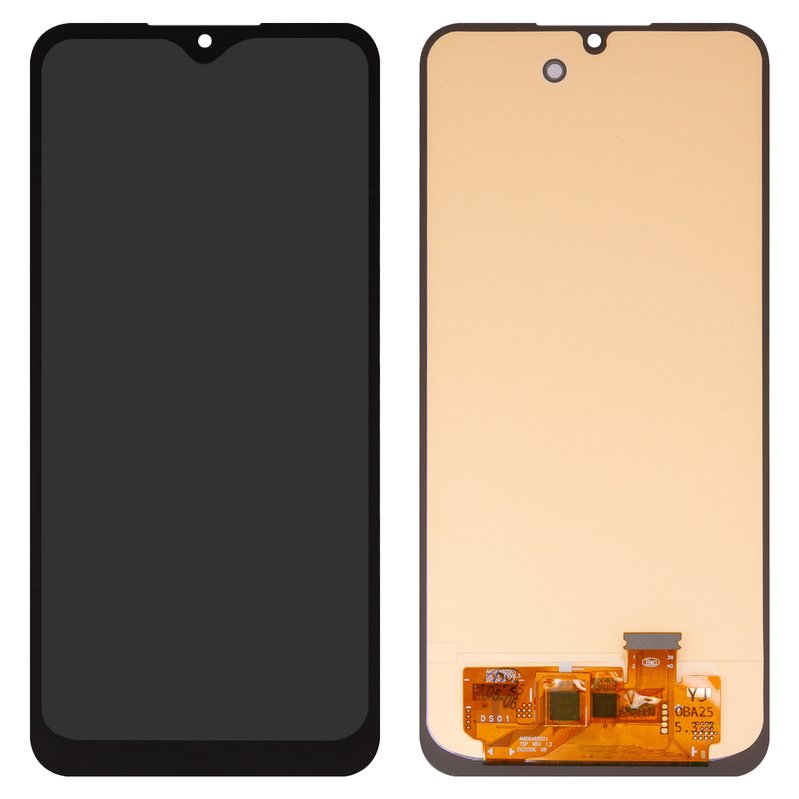 LCD compatible with Samsung A256 Galaxy A25, (black, without frame ...
