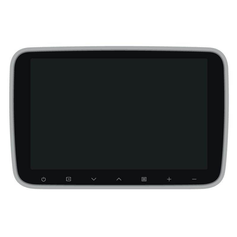 QSLIM Universal 10.1" Car Headrest Monitor for Audi, BMW, Chevrolet ...