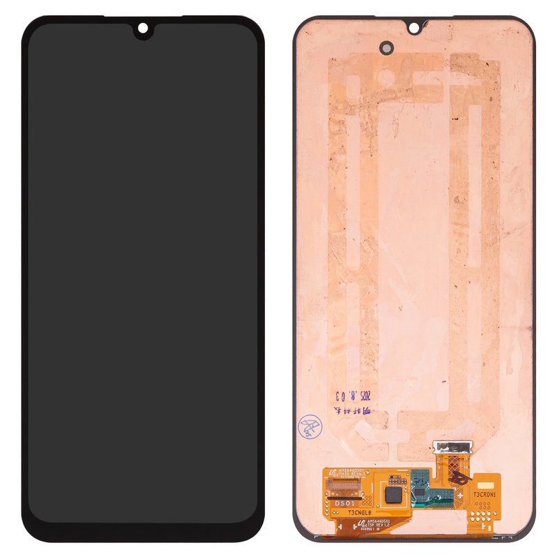 LCD compatible with Samsung A256 Galaxy A25, (black, without frame ...